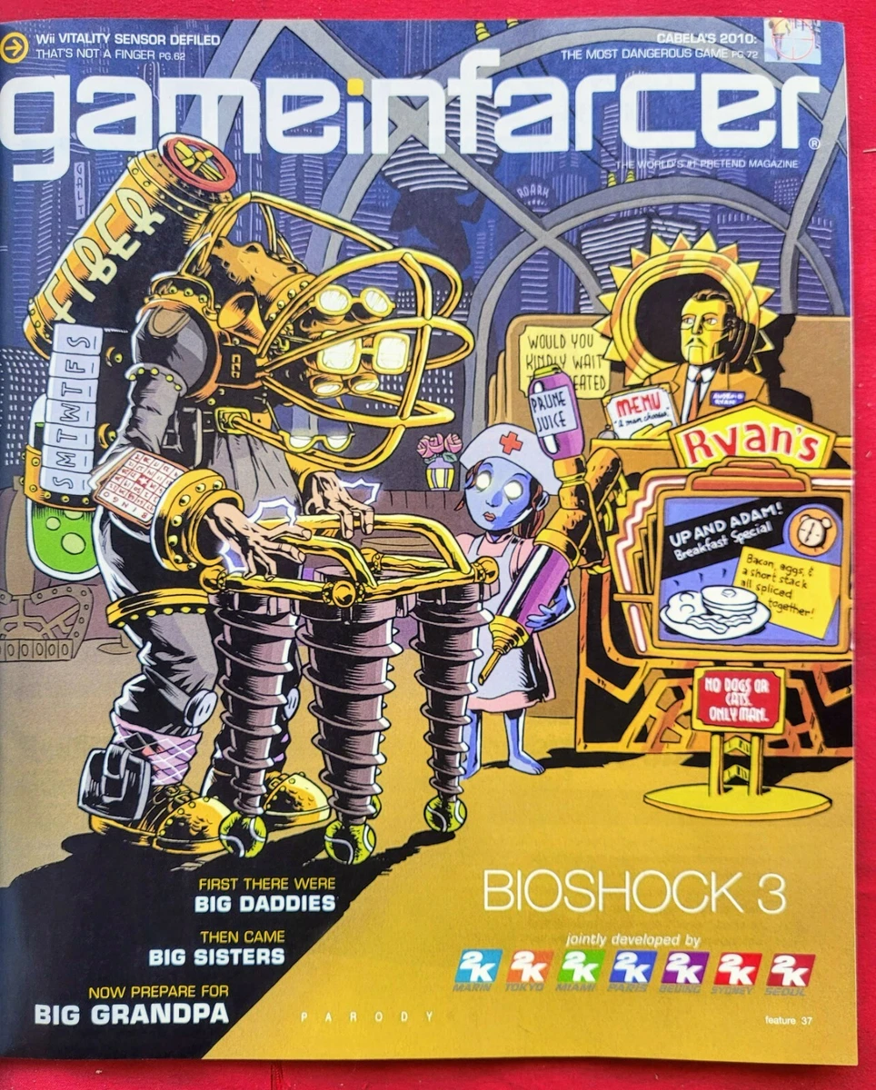 Bioshock Infinite Game Informer Covers