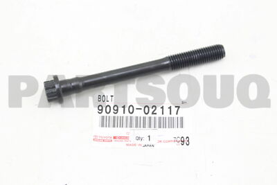 9091002117 Genuine Toyota BOLT(FOR CYLINDER HEAD SET) 90910-02117 | eBay