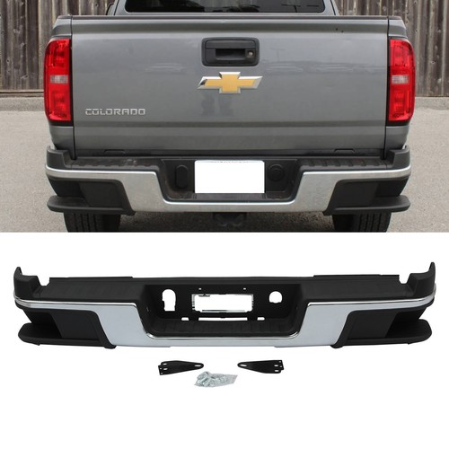 Complete Chrome Rear Bumper Assembly For 2015-2022 Chevrolet Colorado ...