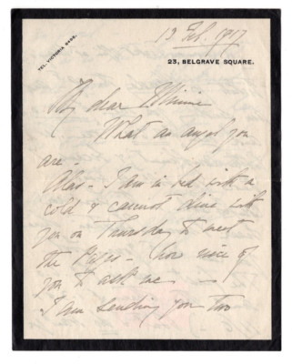 Lady Alice Lowther Signed Letter 1917 / Autographed Travel & Fiction ...