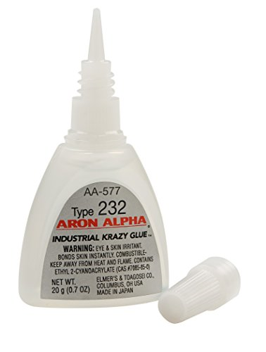 Aron Alpha Type 232 300 cps Fast Set Instant Adhesive 20 g 0.7 oz ...