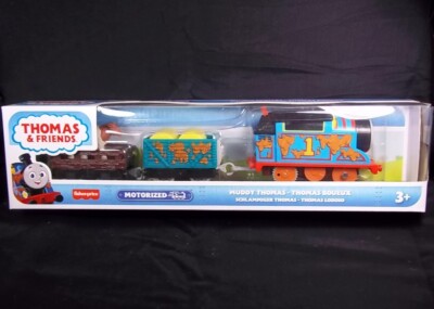 Thomas the Tank Trackmaster MUDDY THOMAS Motorized Engine NEW | eBay