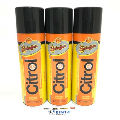 Schaeffer's Citrol 266-3 PACK Aerosol Multi-purpose Degreaser & Cleaner ...
