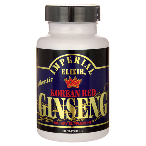 Imperial Elixir GINSENG Korean Red ginseng 50 cap - 2pk - BEST ginseng ...
