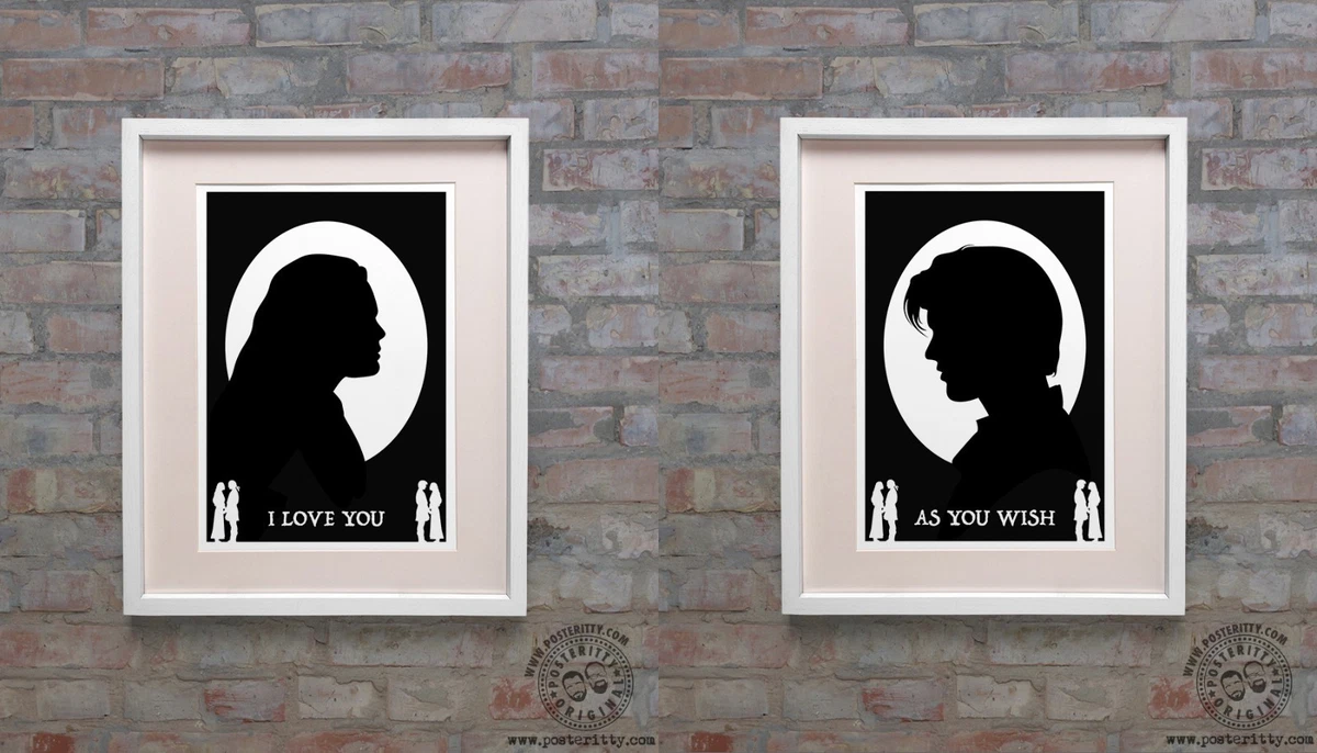 Princess Bride Silhouette