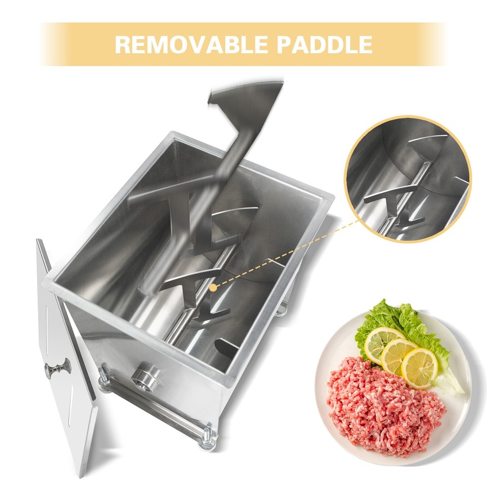 Hakka Electric Meat Mixer 85lbs Capacity Tank Food Sausage Mixing ...