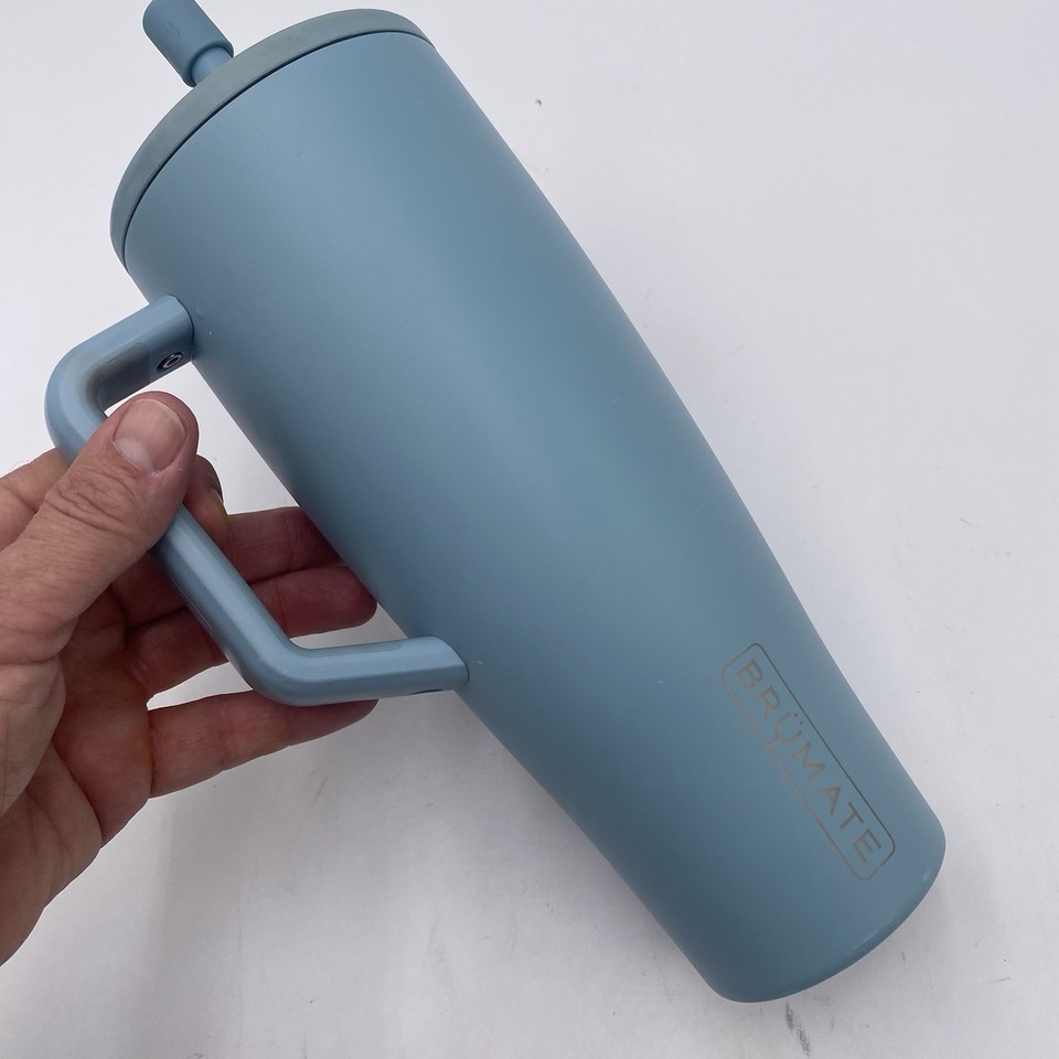 BrüMate Brumate Era 40oz Leakproof TEAL Blue Tumbler Pre owned NO STRAW ...