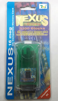 Dreamcast 16M Memory Card with Cable | eBay