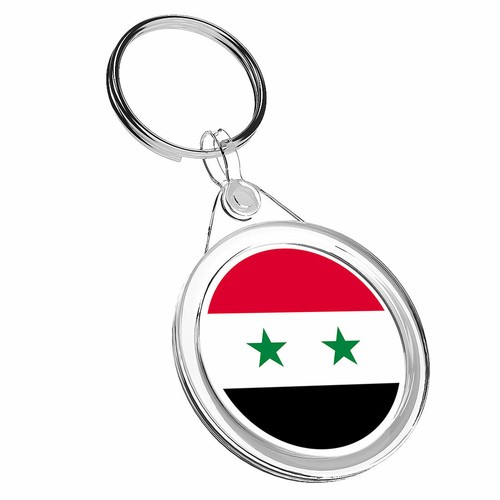 1 x Amazing The Flag Of Syria Map - Keyring IR02 Mum Dad Birthday Gift ...