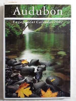 Audubon Engagement Calendar 2002 weekly NEW sealed ISBN 1579651798 FREE ...