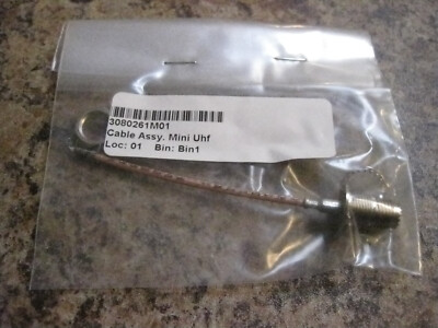 NEW MOTOROLA 3080261M01 Astro Spectra Mini UHF RF Cable Assembly (Lot# ...