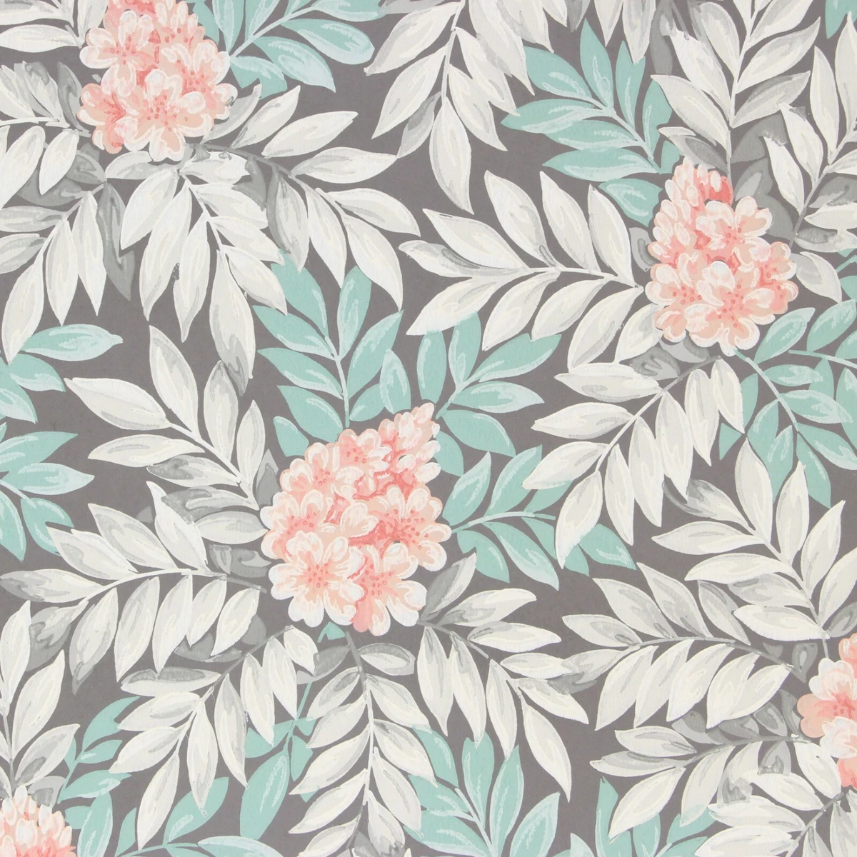 1950s Floral Wallpaper