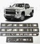 Chrome Doors 3500HD Tailgate Silverado Custom Emblems 2019-2023 ...