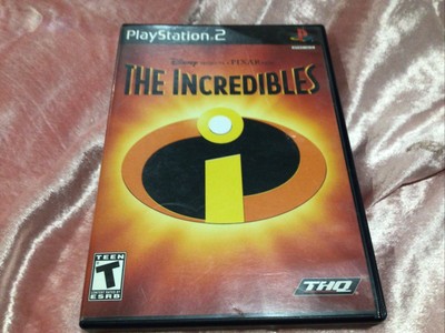 THE INCREDIBLES (Sony PlayStation 2, 2004) PS2 COMPLETE CIB THQ TESTED ...