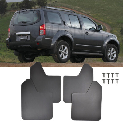 4PCS For Nissan Pathfinder Mudguards Fender Mud Flaps Splash Guards ...