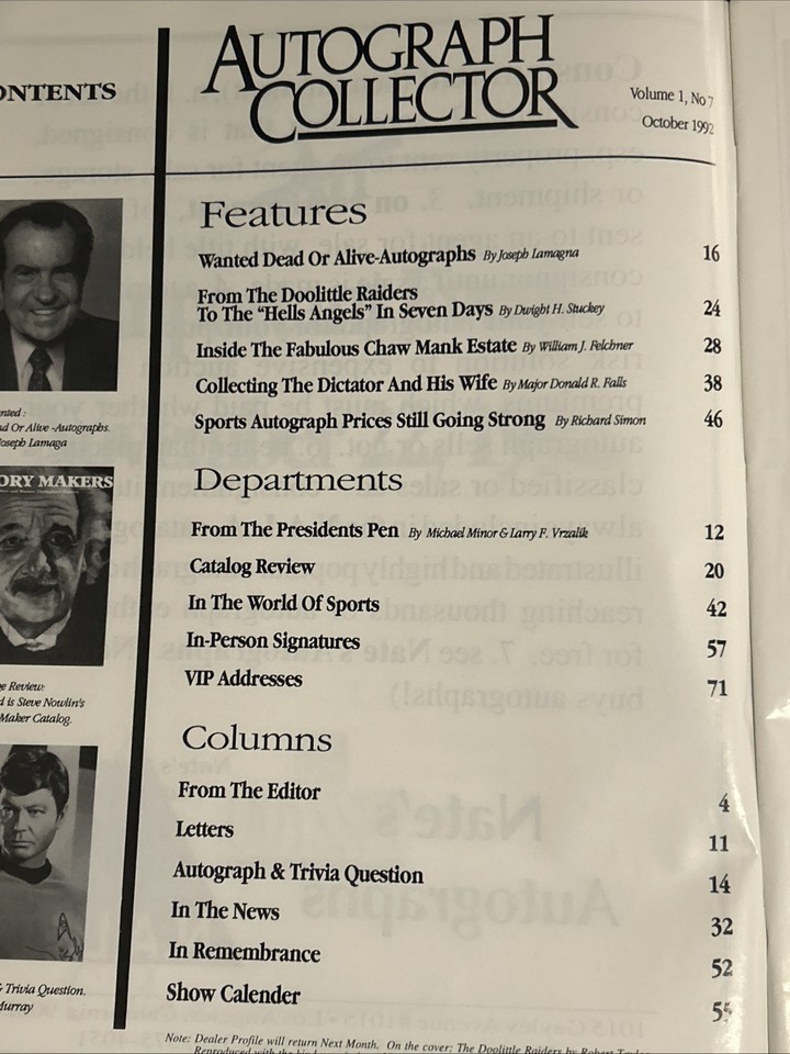 Autograph Collector -Elizabeth Taylor Cover June 1992 | eBay