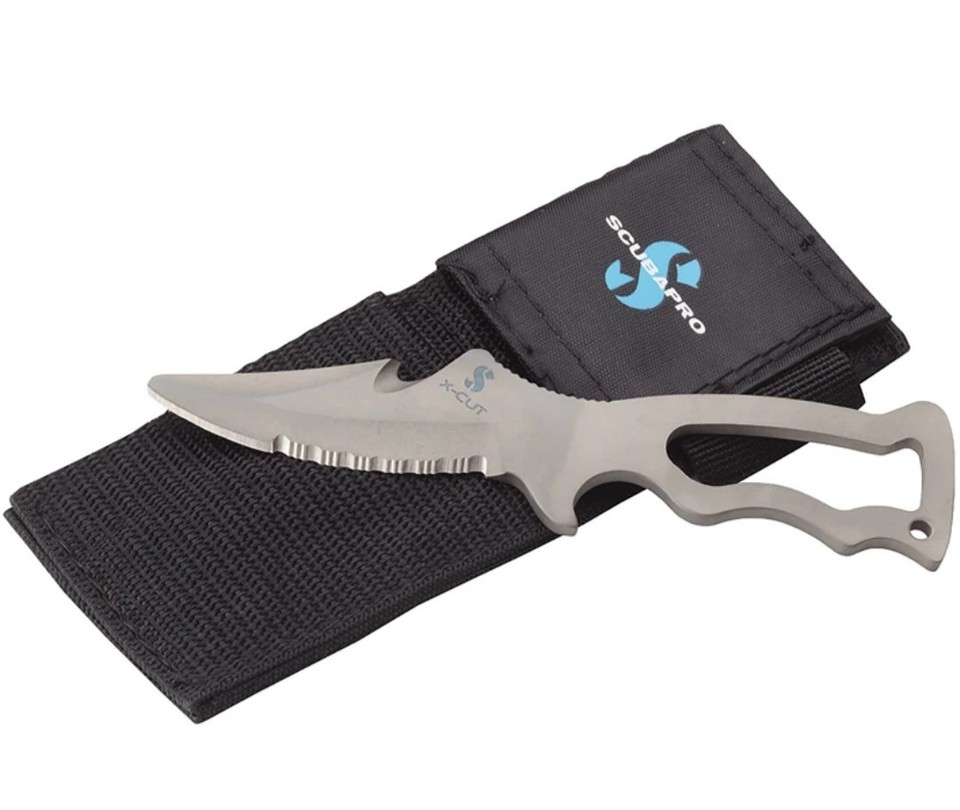 Scubapro X-CUT Titanium Scuba Knife | eBay