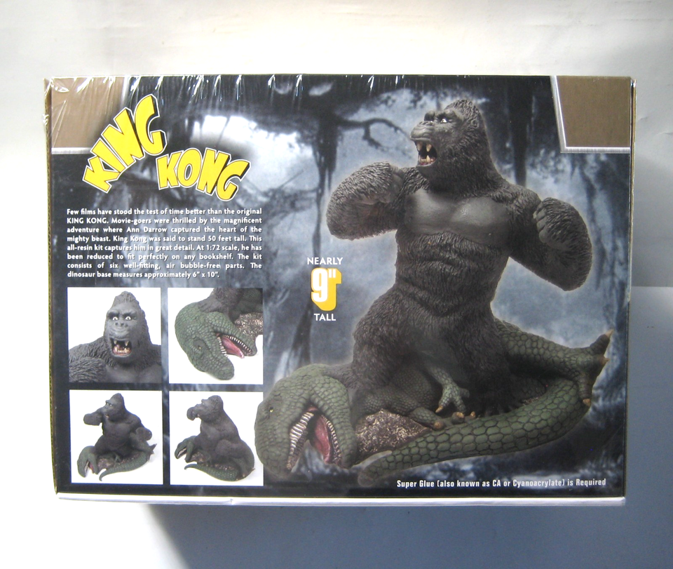 King Kong Resin Model Kit 1:72 Polar Lights Limited Edition 500 New ...