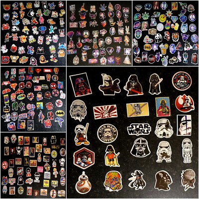 Stickers Bundles Sets of Assorted Stickers Vinyl Skate Decal Sticker ...