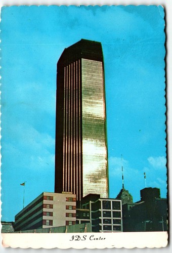 IDS Tower Minneapolis Minnesota MN Continental Chrome Postcard PM 1974 ...