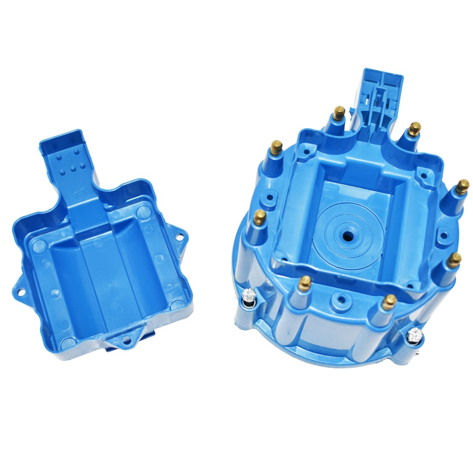 8 CYL HEI OEM Distributor Cap, Rotor & Coil Cover Kit V8 CHEVY GM FORD ...