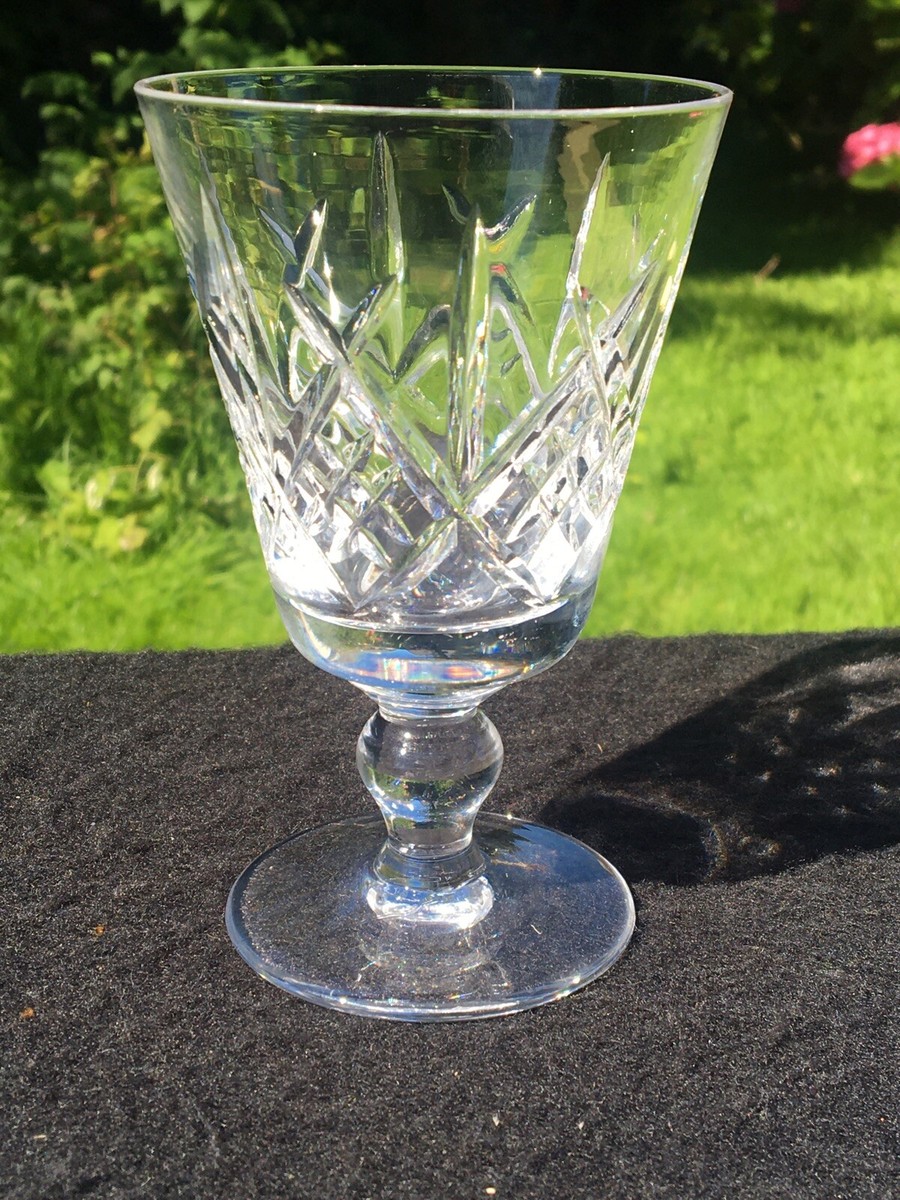 Crystal Marks Identification MOSER TUMBLER GLASS, Lady Hamilton 24k