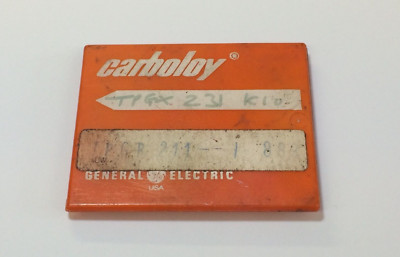 Carboloy TPGX 231 - Grade K10 (Pack of 10) (EB21-157) | eBay UK