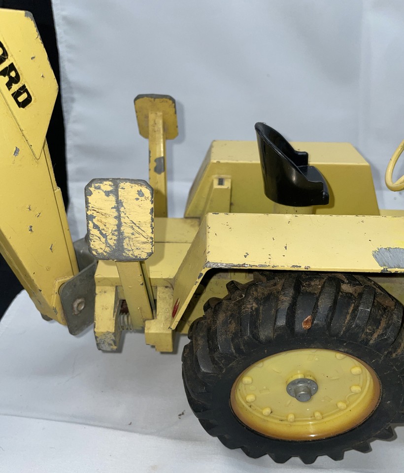 Vintage Ford 7500 Die-Cast Backhoe Front Loader Tractor - 1/12 Scale ...