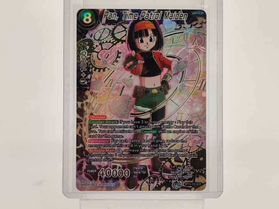 Pan Time Patrol Maiden BT15-155 SCR Dragon Ball Super Collectible Card ...