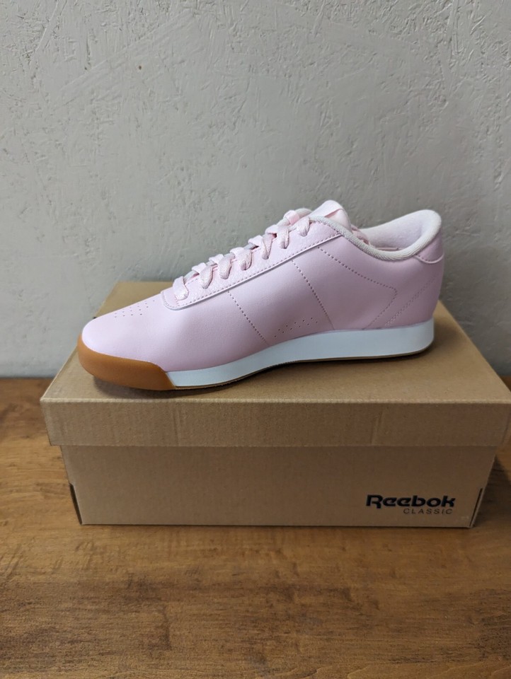 Wmns Reebok Princess Comfy Athletic Casual Shoe / Pink White / GY1193 ...