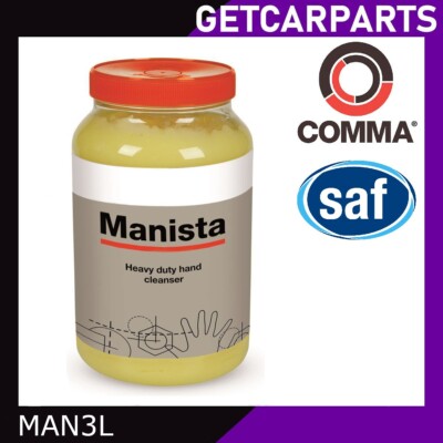 Comma Manista 3L Natural Hand Cleaner 3 Litres - MAN3L 5011846000326 ...