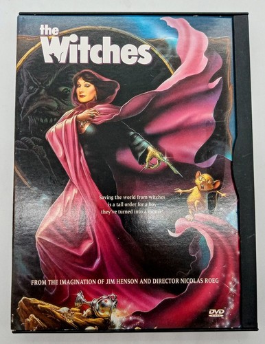 The Witches DVD Anjelica Huston / Jim Henson Children Family Cult ...