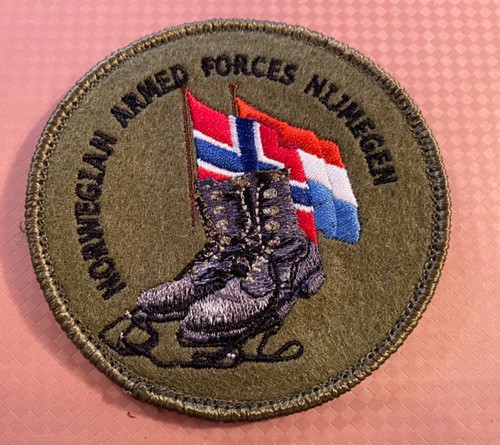NORWAY AIR FORCE PATCHES - NORWEGIAN ARMED FORCES NIJMEGEN PATCH | eBay