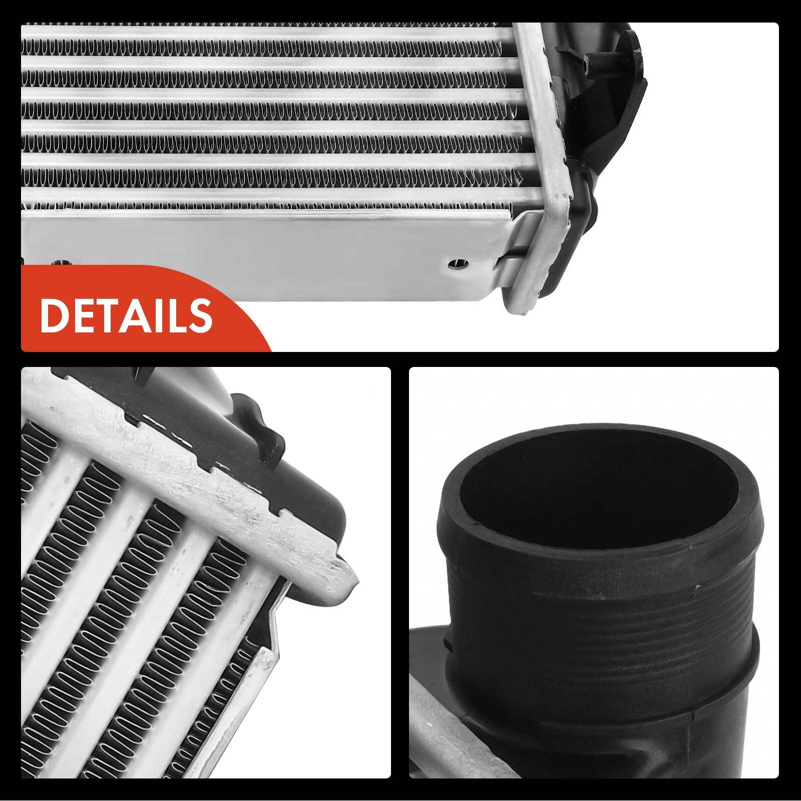 Right Aluminium Turbo Intercooler for Audi A4 B7 8EC 8ED 8HE 2004-2009 ...