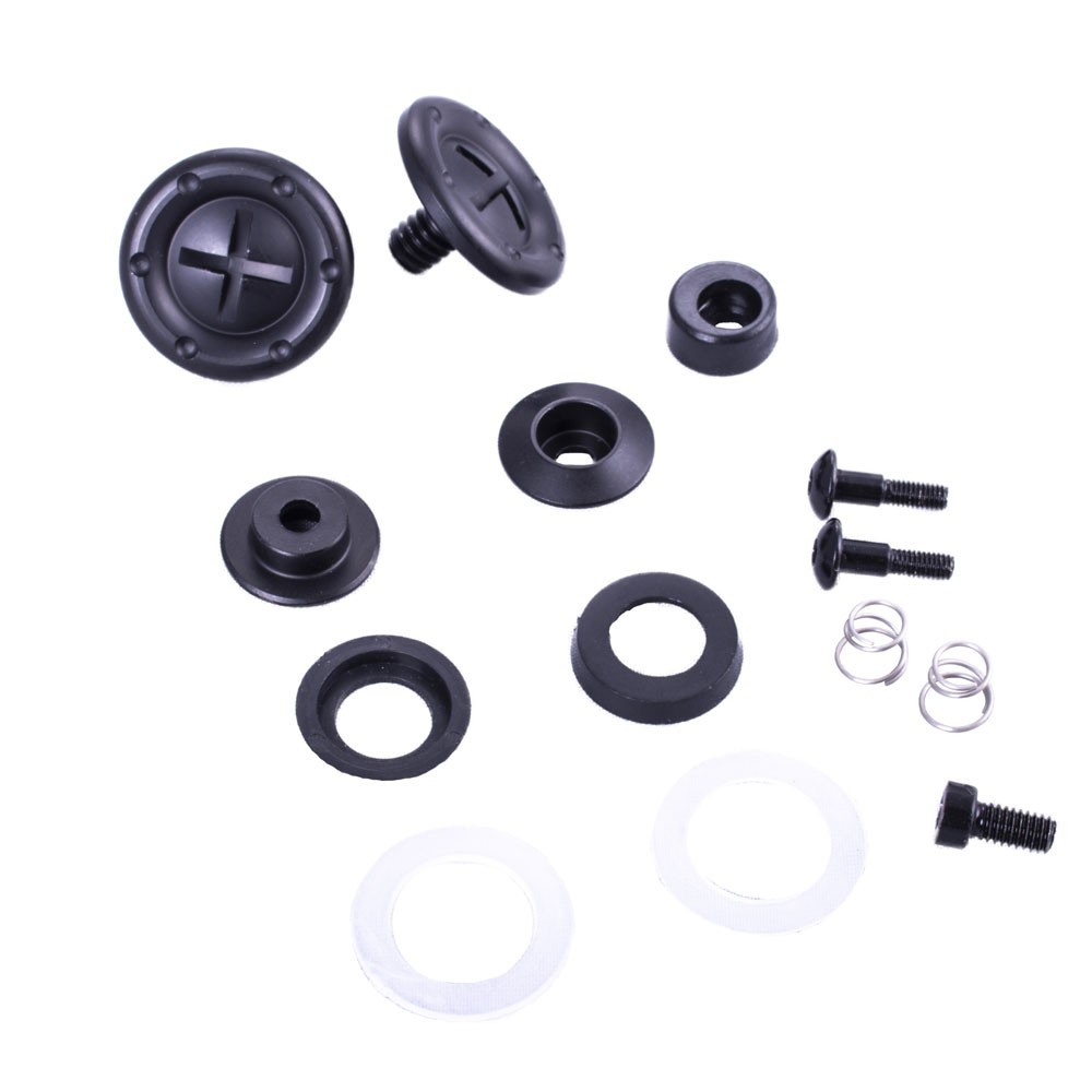 Racequip Helmet Shield Pivot Repair Kit 205991; Blk, fits SA2020 ...