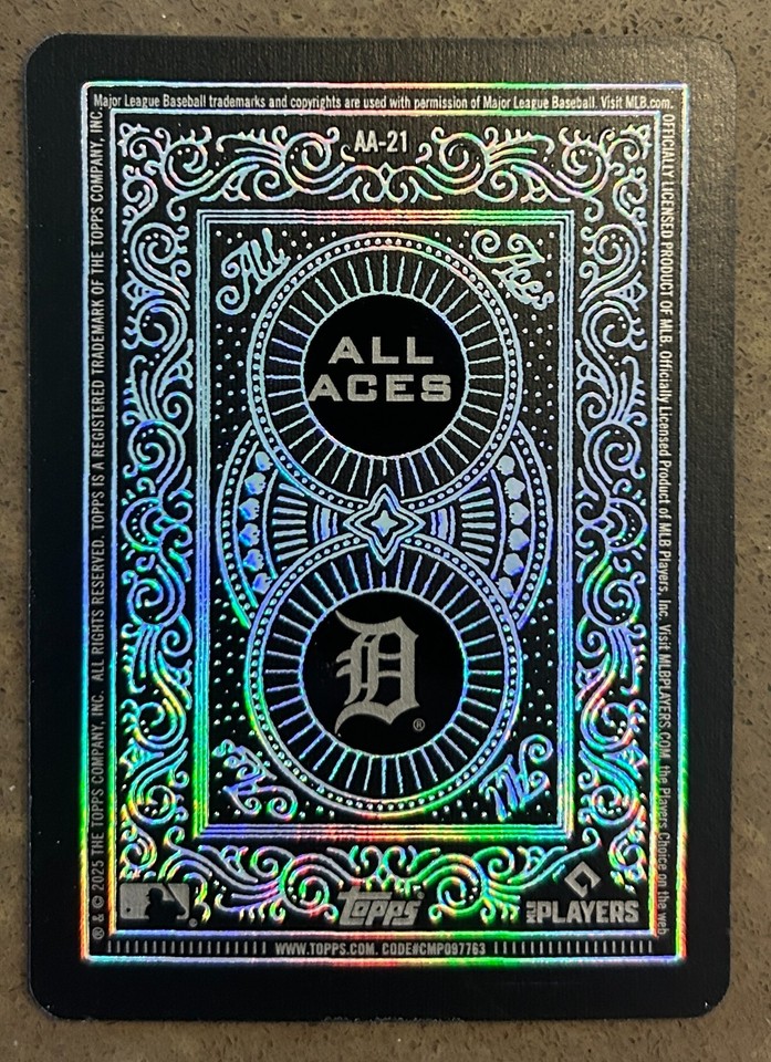 2025 Topps Series 1 Jackson Jobe All Aces #AA-21 RC Tigers | eBay