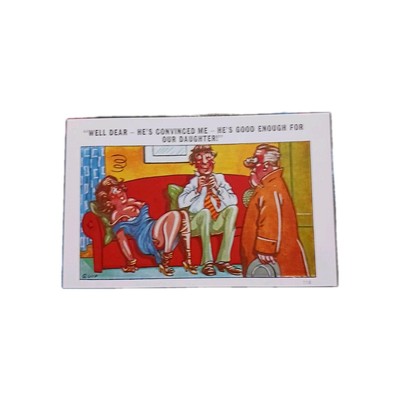 Quip Vintage Saucy Seaside Comic Postcard Sapphire Series No 116 | eBay UK