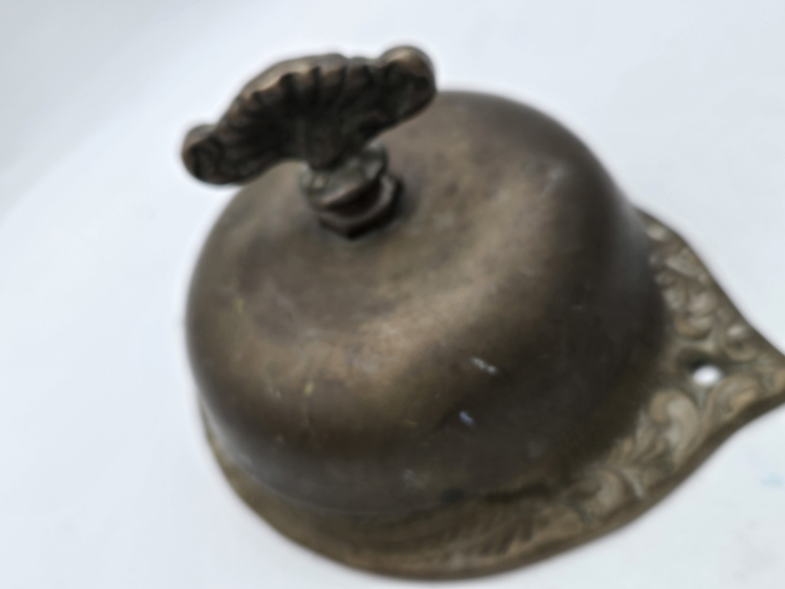 Victorian Style Mechanical Solid Brass Twist Door Bell Ringer Wall ...