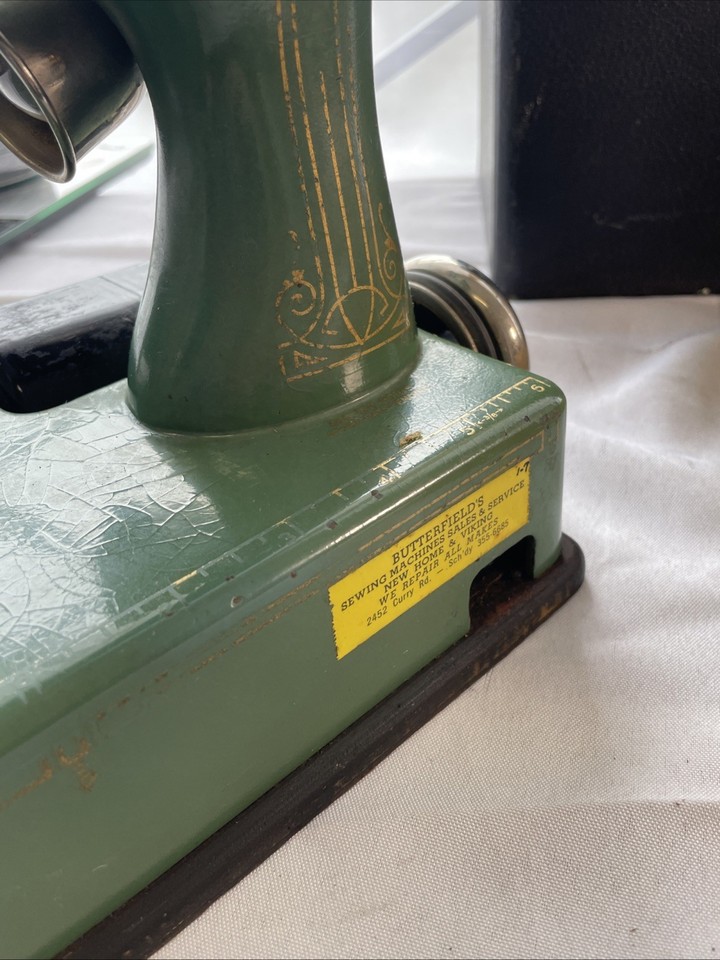 1930s General Electric Sewing Machine Lightweight Standard Model A ...