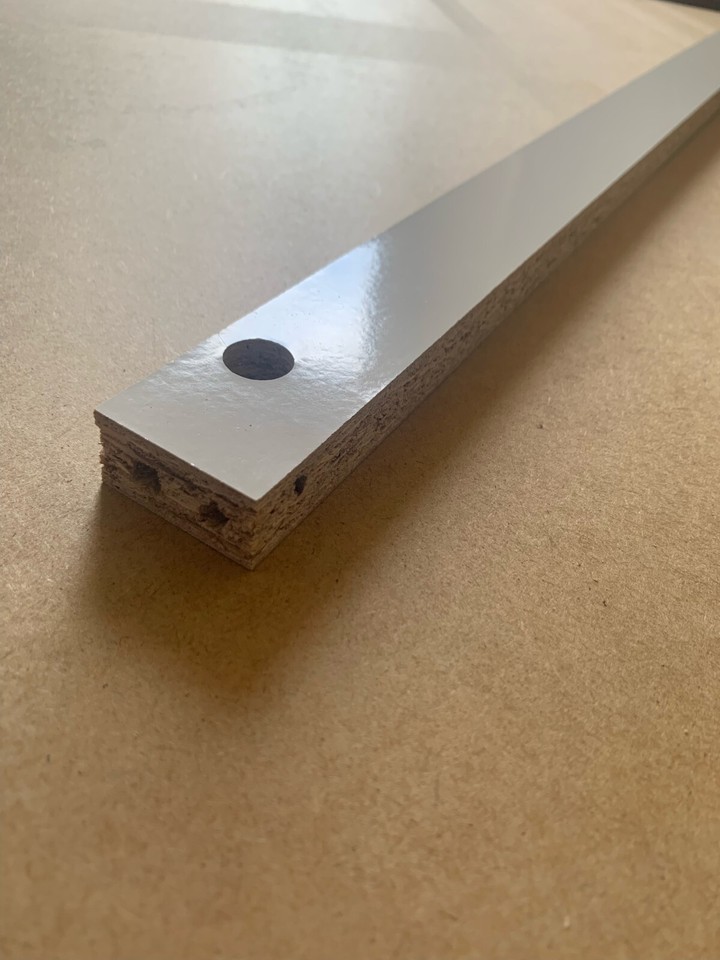 Front rail/divider/partition for IKEA Malm Chest of Drawers - Gloss ...