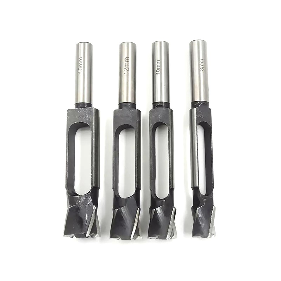 4 Size Carbon Steel Wood Plug Cutter Wooden Dowel Cutting Drill Bits ...
