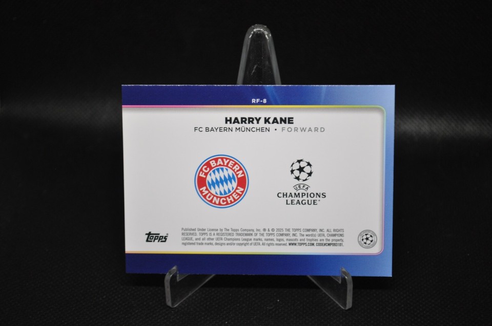 Harry Kane 2024-25 Topps UCC RF-8 Trophy Chasers | eBay