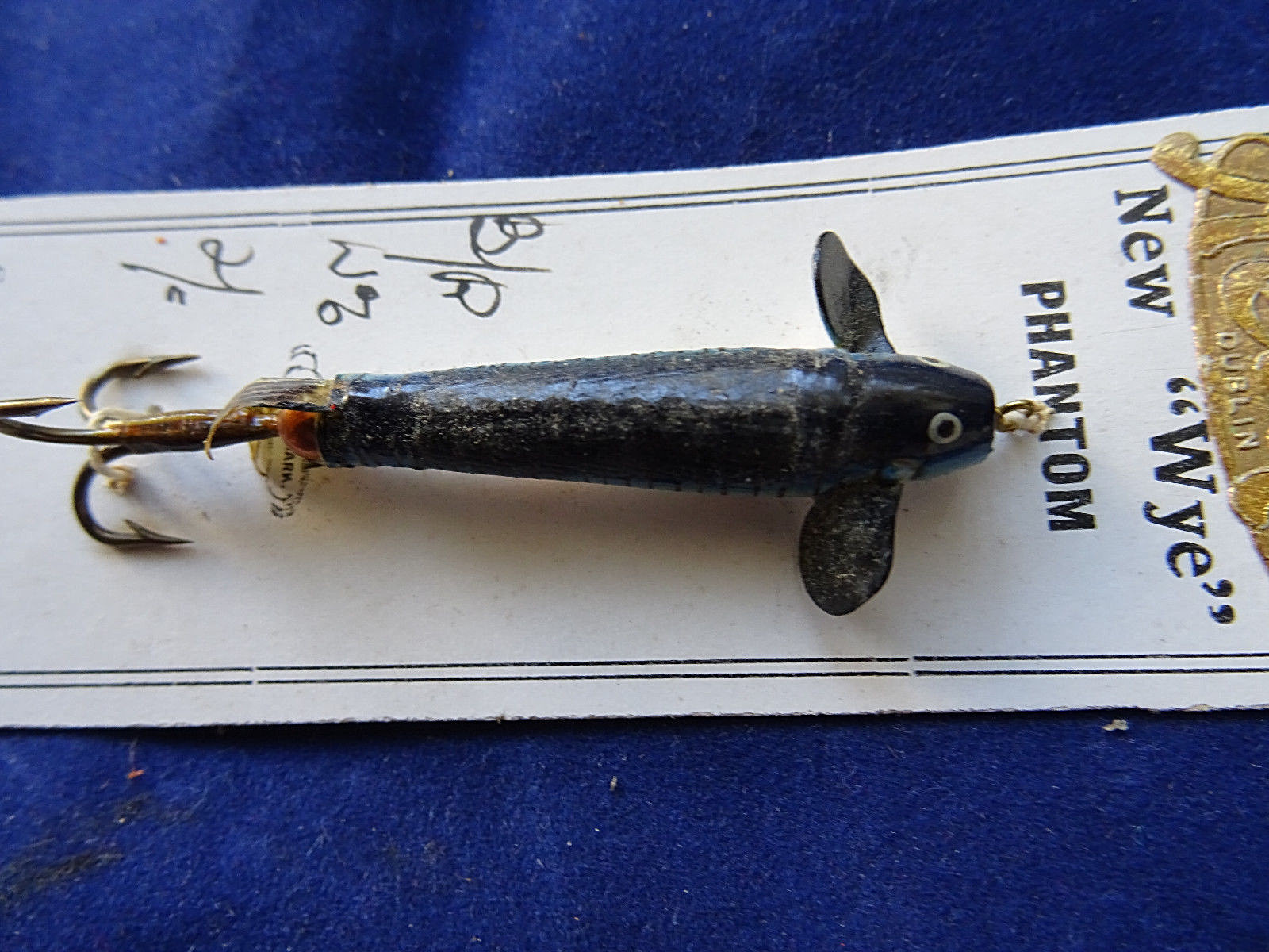 A SCARCE VINTAGE CARDED HELY'S DUBLIN NEW WYE PHANTOM MINNOW LURE | eBay