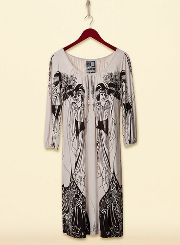 NWT Designer Clements Ribeiro Retro Print Dress Size 20 | eBay Australia