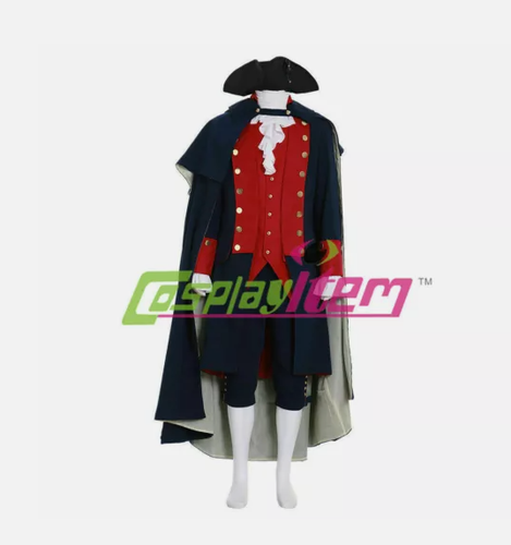 Men's Colonial officer outfit Alexander Hamilton TURN WASHINGTON'S ...