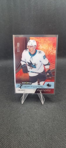 2021-22 Upper Deck Synergy - Exceptional Phenoms Timo Meier #EP-TM Red /499 for sale online | eBay