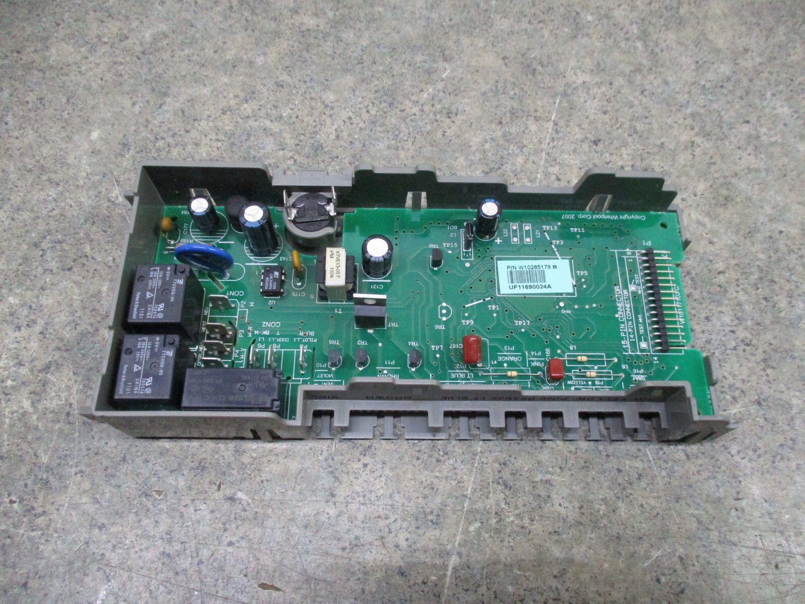 MAYTAG DISHWASHER CONTROL BOARD PART # W10285179 | eBay