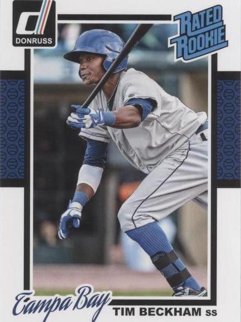 2014 Panini Donruss - Rated Rookie Tim Beckham #40 (RC) for sale online ...