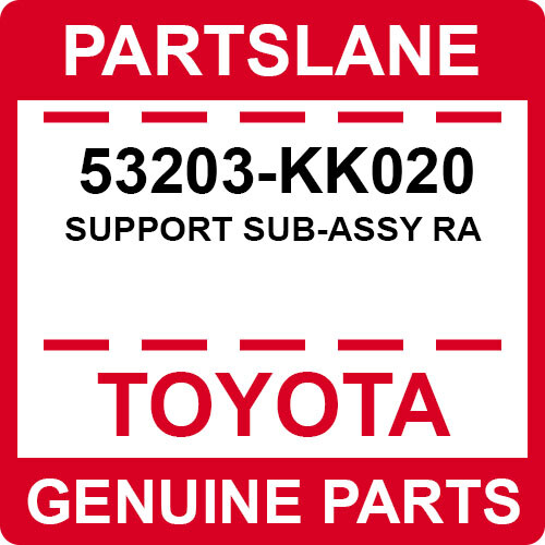 Genuine Toyota 53203-kk020 Support Sub-assyra 53203KK020 OEM for sale ...
