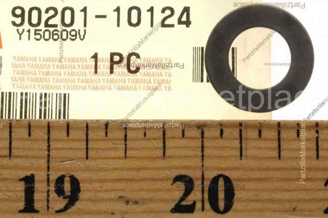 Genuine Yamaha Plate Washer XS TX MX XT EX YFM 90201-10124-00 NOS for ...